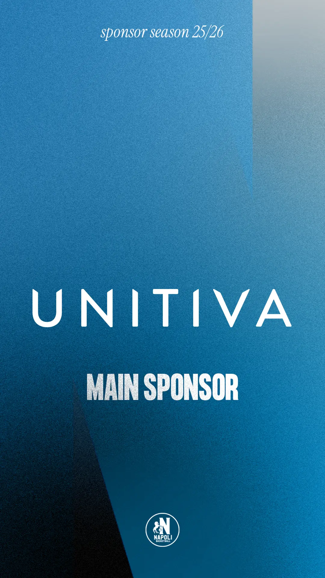 UNITIVA RINNOVA LA PARTNERSHIP CON IL NAPOLI BASKET COME MAIN SPONSOR